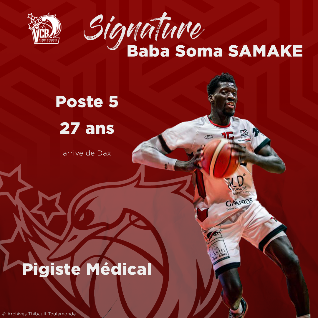 BABA SOMA SAMAKE PIGISTE MÉDICAL DE PATRICK CLERENCE - Vendée Challans ...