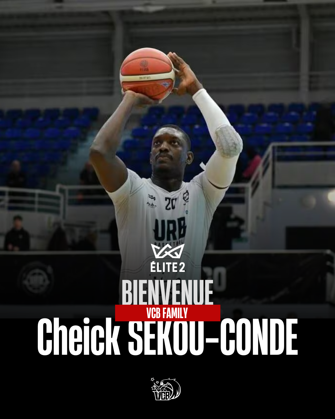Arrivée de Cheick Sekou-Conde - Vendée Challans Basket